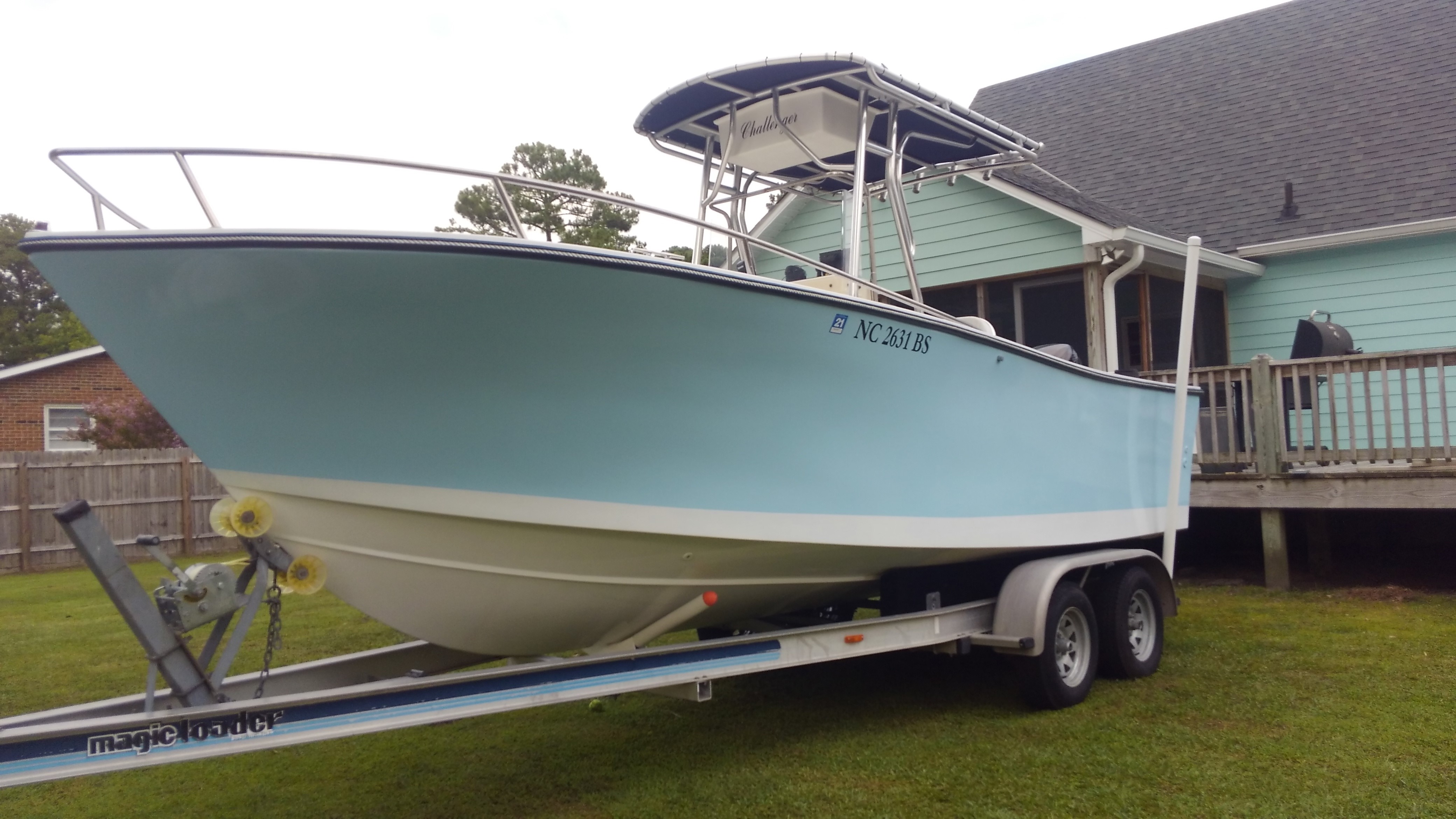 SOLD!! Kencraft Challenger 215, Suzuki 4 stroke 225 and aluminum ...